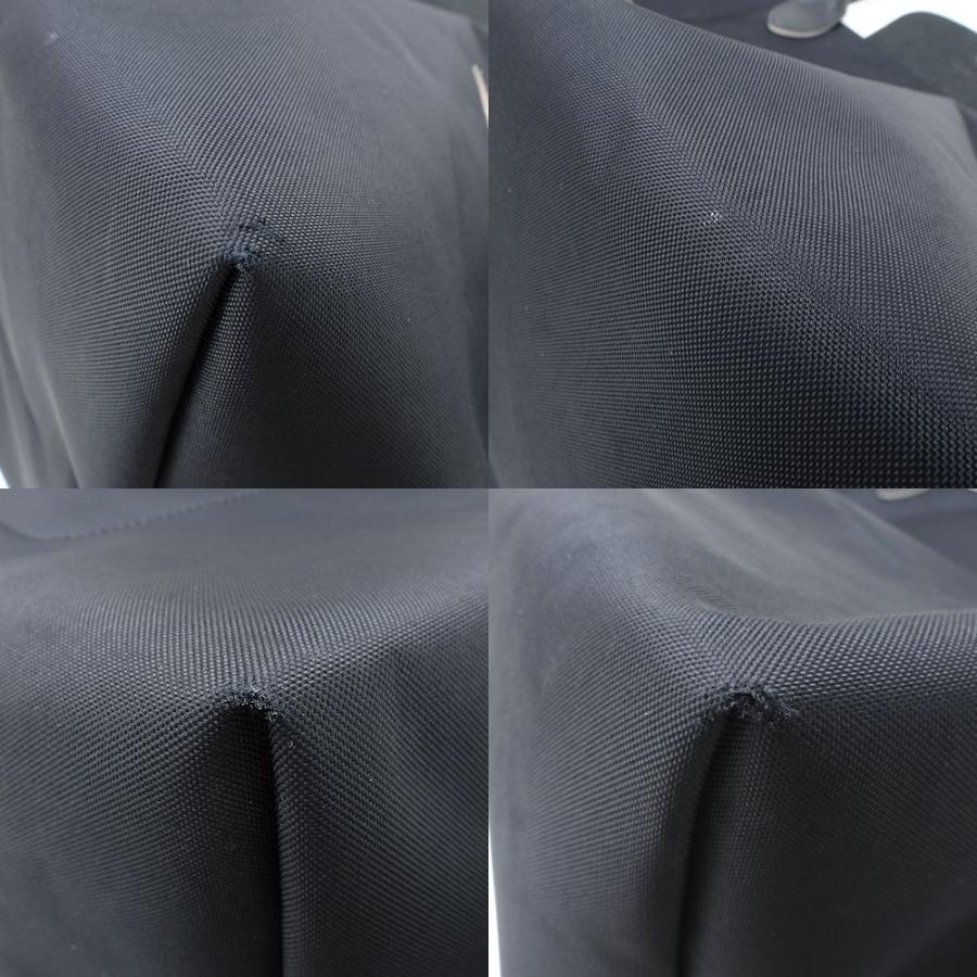 Longchamp ロンシャン ル プリアージュ トートバッグ ナイロンxレザー ブラック/351713【中古】 : 351713 ...