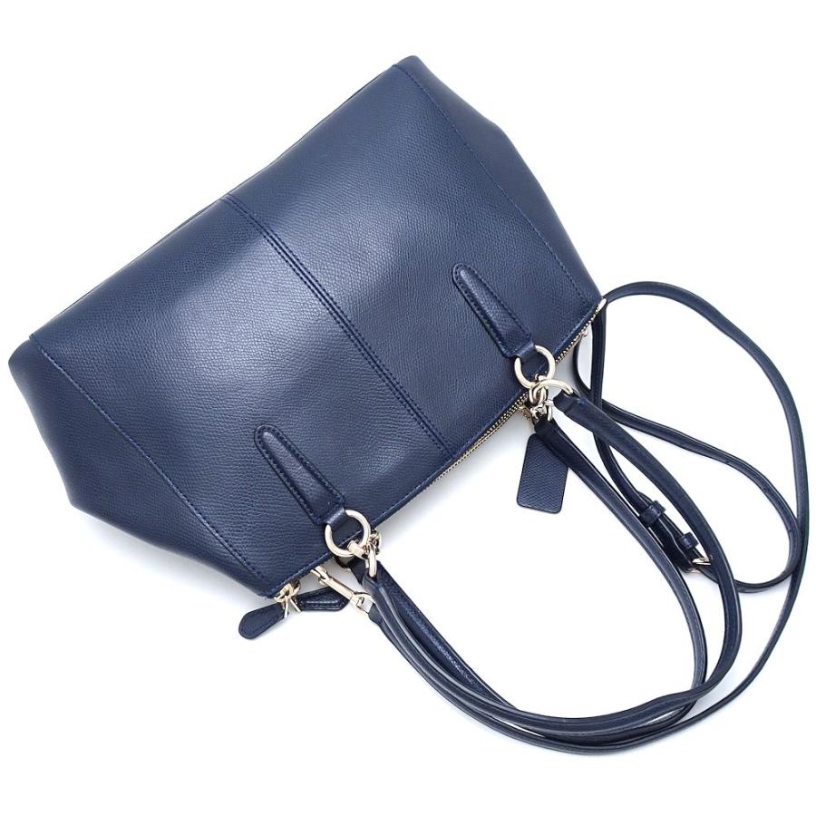 COACH コーチ 2Way F36637 ショルダーバッグ レザー ネイビー アウトレット/352097【中古】 : MIDORIYA ...