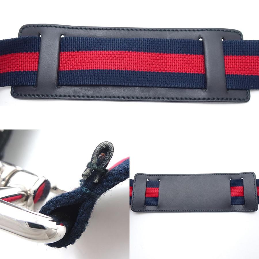 GUCCI グッチ 474137 ショルダーバッグ ウェブストライプ GGスプリームキャンバスxレザー ブラック/352208【中古 ...