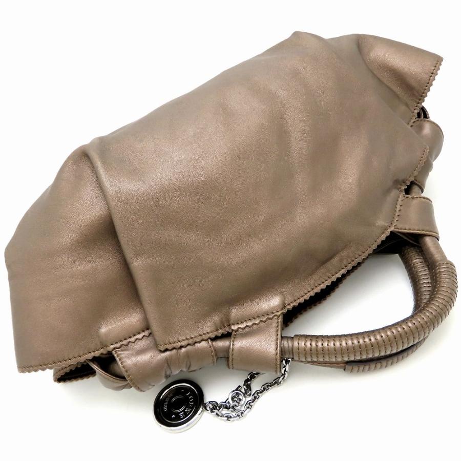 LOEWE ロエベ ナッパアイレ 315.85.B52 ハンドバッグ レザー ブロンズ/352513【中古】 : MIDORIYA - 通販 - Yahoo!ショッピング