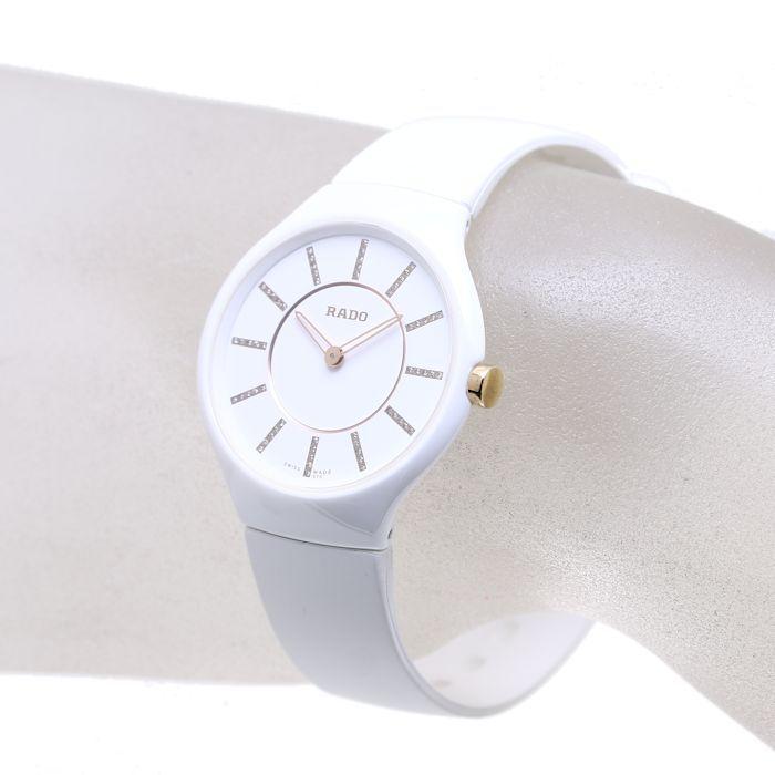 ラドー Rado トゥルーシンライン レディース R27958709 インデックスダイヤ ラバー /38038 【未使用】 腕時計 ...