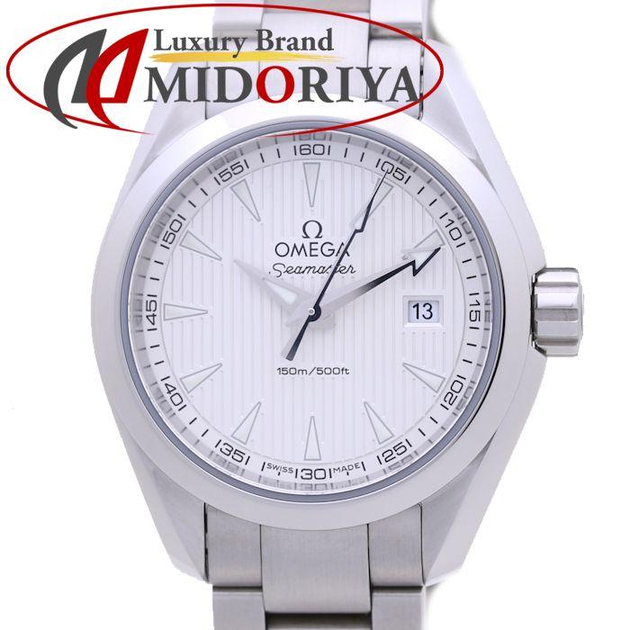 SEAMASTER オメガ 231.10.30.60.02.001【電池交換済】シーマスター アクアテラ レディース /38485 【中古 ...