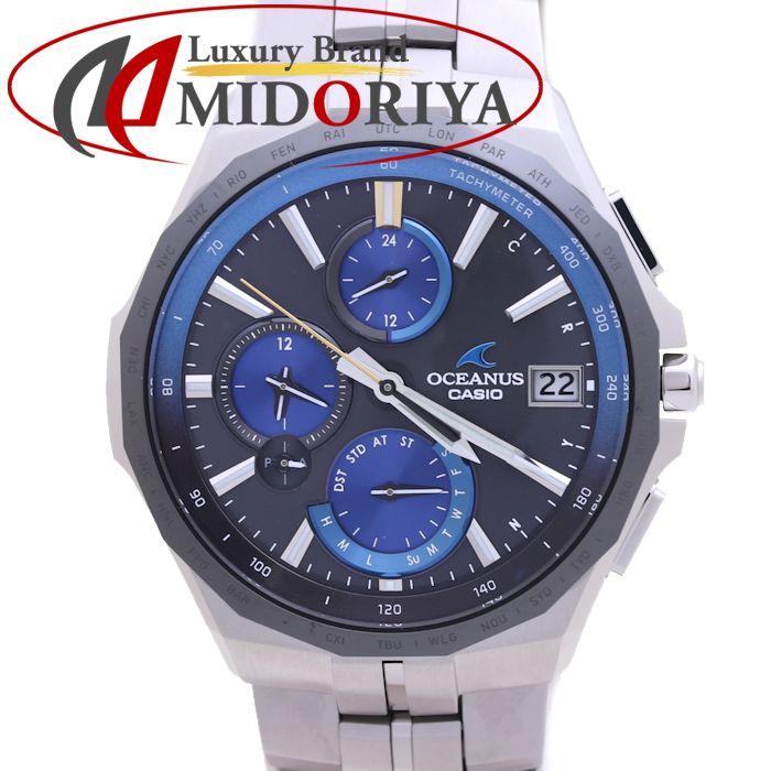 Manta（OCEANUS） カシオ オシアナス マンタ OCW-S5000E-1AJF メンズ タフソーラー /38547 【中古】 腕時計 : MIDORIYA - 通販 - Yahoo ...