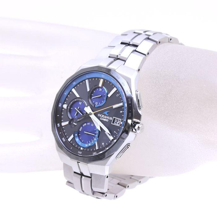 Manta（OCEANUS） カシオ オシアナス マンタ OCW-S5000E-1AJF メンズ タフソーラー /38547 【中古】 腕時計 ...