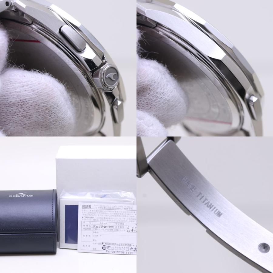 Manta（OCEANUS） カシオ オシアナス マンタ【'18年購入】デイデイト OCW-S3400H-7AJF ソーラー電波 メンズ ...