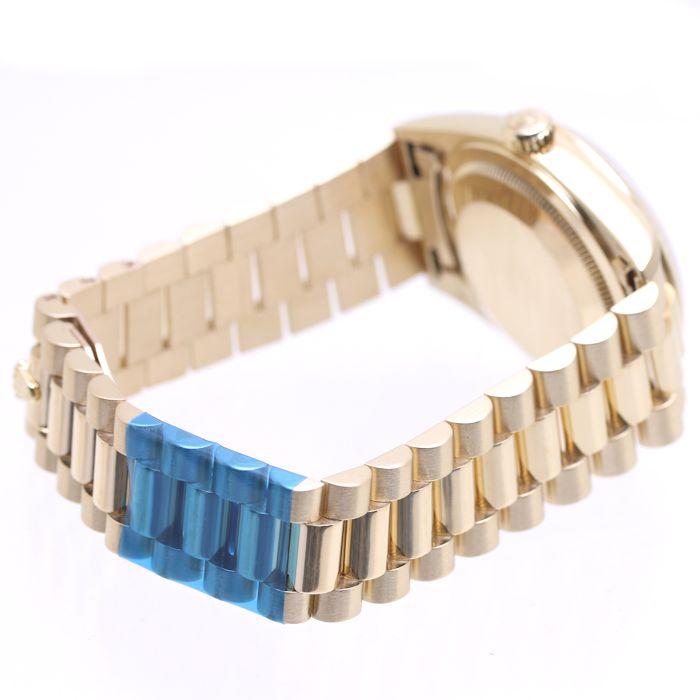 デイデイト ロレックス デイデイト【仕上げ済】8Pダイヤ/2Pバゲットダイヤ 18238A シャンパン X番 メンズ /38573 【中古 ...