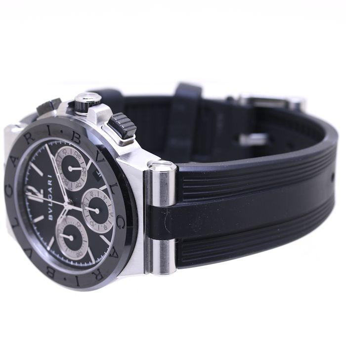 BVLGARI ブルガリ ディアゴノ セラミック DG37BSCVDCH DG37SCCH 【'20年購入印】ラバー ユニセックス ...