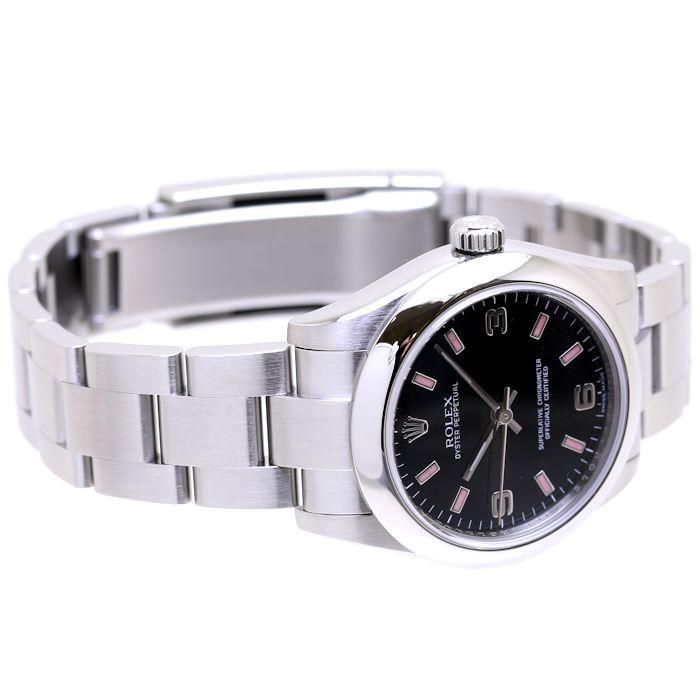 ロレックス ROLEX オイスター パーペチュアル 177200 ステンレススチール レディース / 38676【中古】【腕時計 ...