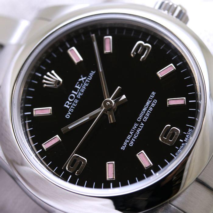 ROLEX ロレックス オイスター パーペチュアル 177200 ステンレススチール レディース / 38676【中古】【腕時計 ...