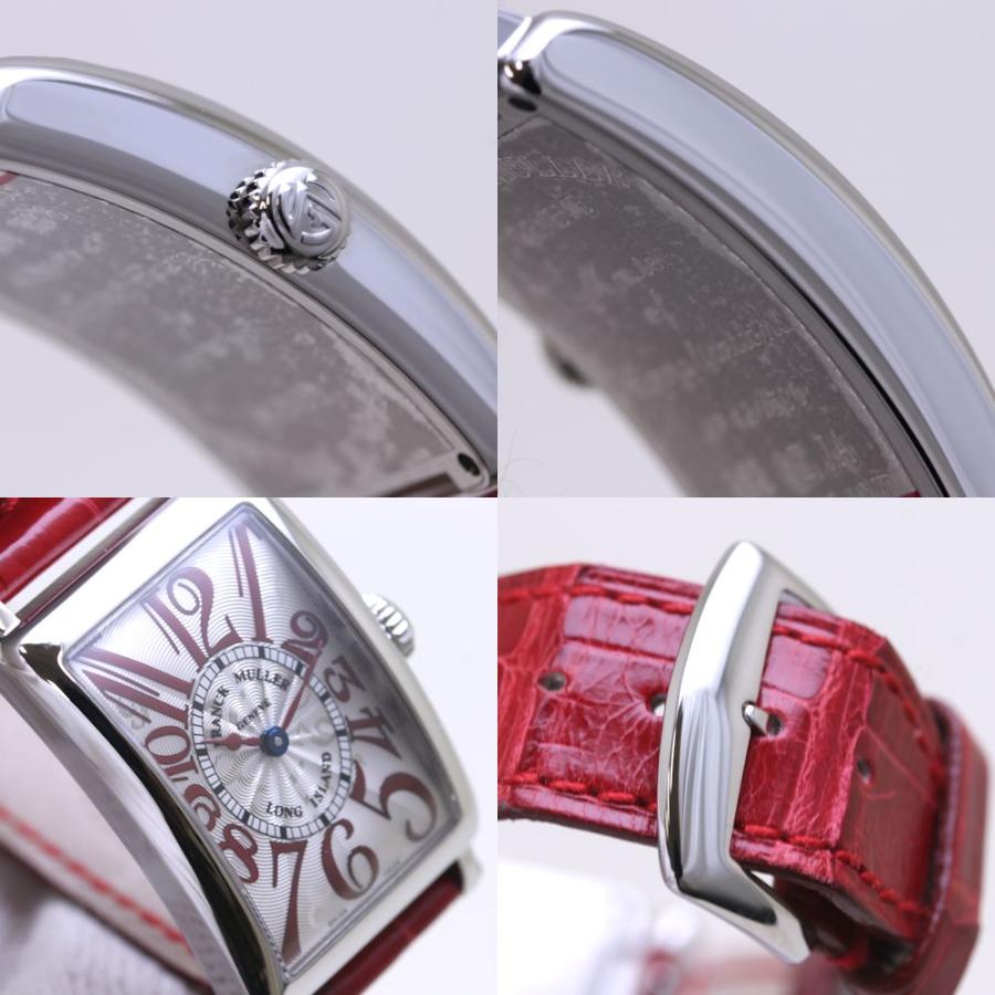 FRANCK MULLER フランクミュラー ロングアイランド MOMO 902QZJA 500本限定【正規店購入】 SS×革 レディース ...