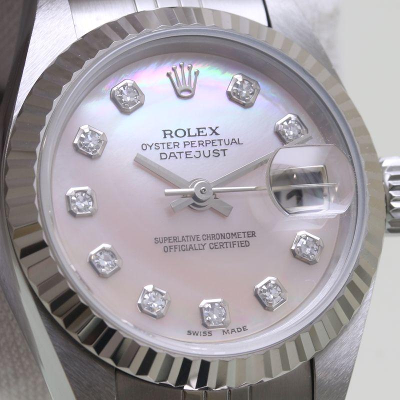 ロレックス ROLEX デイトジャスト 69174NG 10Pダイヤ ピンク ロレックス ROLEX デイトジャスト 69174NG 10Pダイヤ ピンク