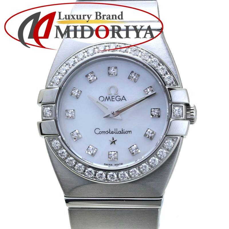 オメガ コンステレーション ダブルイーグル ダイヤモンド 1589.75.00【磨き済/電池交換済】レディース /39840【中古】【腕時計 ...