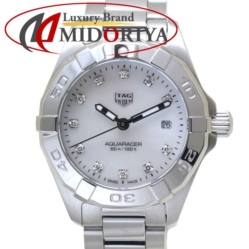 TAG HEUER（タグ・ホイヤー） アクアレーサー 11Pダイヤ WBD1414.BA0741【正規店購入/磨き済/電池交換済】レディース ...