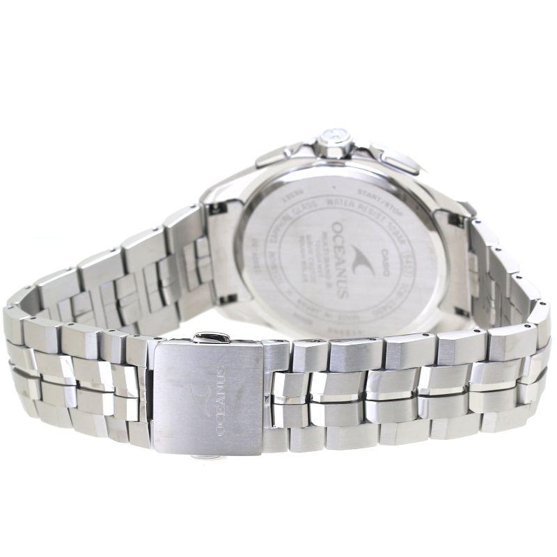 CASIO カシオ オシアナス マンタ OCW-S3400-1AJF デイデイト ソーラー電波【2024年購入】チタン メンズ /39916 ...