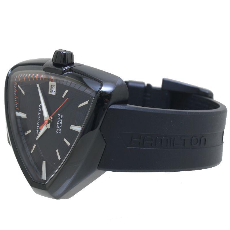 HAMILTON ハミルトン ベンチュラ エルヴィス80 H24585331 H245850 ステンレススチールxラバー メンズ /39920 ...