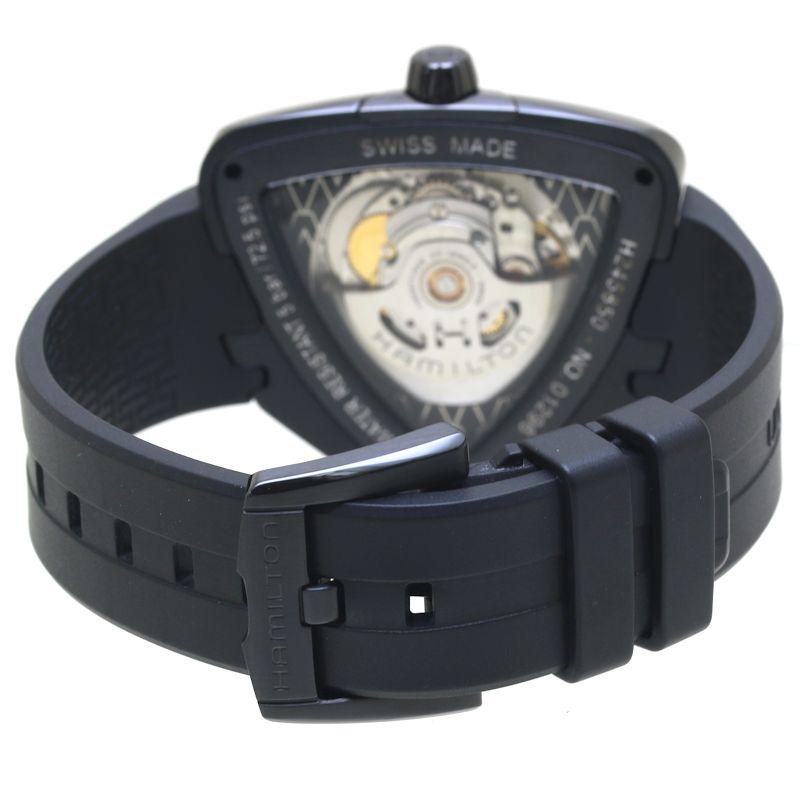HAMILTON ハミルトン ベンチュラ エルヴィス80 H24585331 H245850 ステンレススチールxラバー メンズ /39920 ...