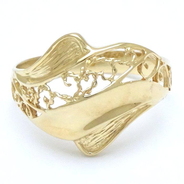 デザイン リング 指輪 12号 2.9グラム K18YG イエローゴールド/64999【中古】 : MIDORIYA - 通販 - Yahoo ...