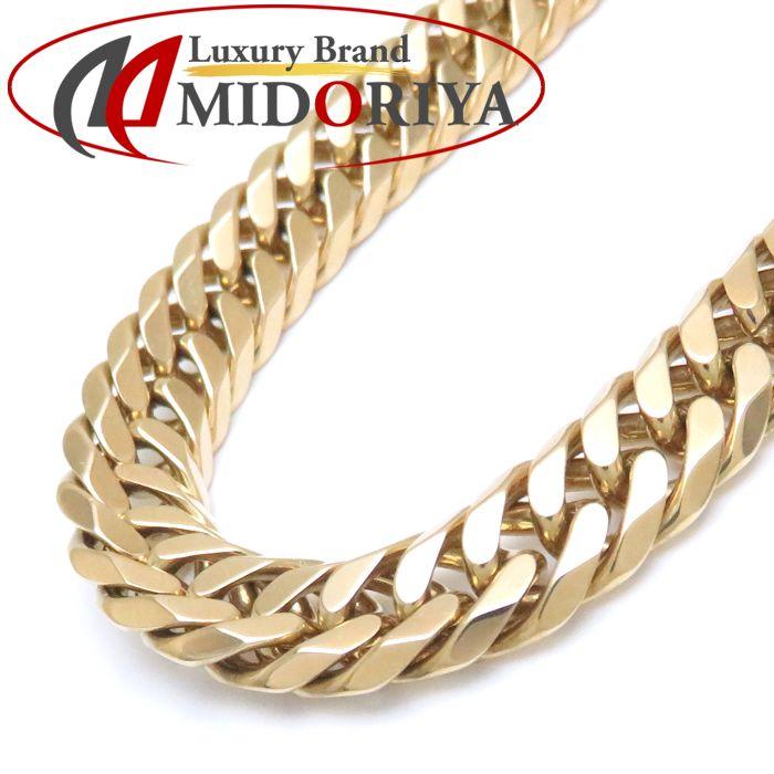 喜平 ネックレス 6面ダブル 101.2g 50cm K18YG イエローゴールド 18金 キヘイ チェーンネックレス メンズ/74328【中古】 : MIDORIYA - 通販 ...