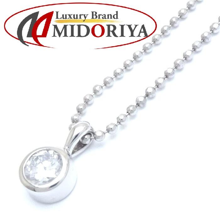 ダイヤモンド ネックレス 1Pダイヤモンド 0.30ct Pt850プラチナ × Pt900プラチナ / 74732【中古】 : MIDORIYA - 通販 - Yahoo!ショッピング