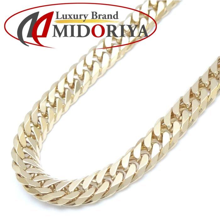 喜平ネックレス K18YG イエローゴールド 6面 ダブル 50cm 31.0g/75225【中古】 : MIDORIYA - 通販 - Yahoo!ショッピング