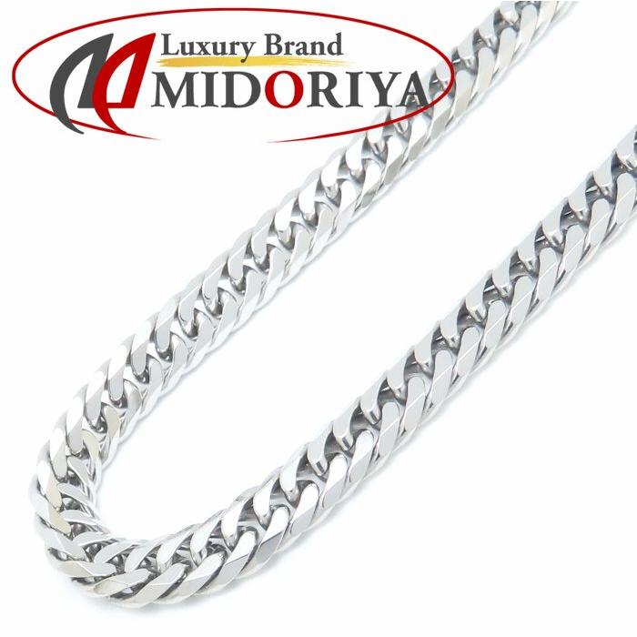 喜平ネックレス Pt850プラチナ 6面 ダブル 51cm 50.2g/76093【中古】 : MIDORIYA - 通販 - Yahoo!ショッピング