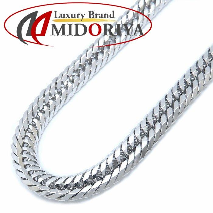 喜平ネックレス Pt850プラチナ 12面 トリプル 50.5cm 51.1g/76233【中古】 : MIDORIYA - 通販 - Yahoo!ショッピング