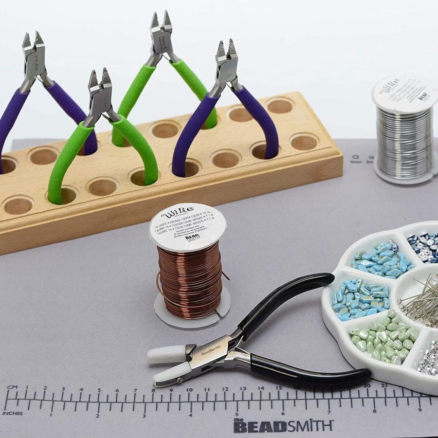 THE BEADSMITH 正規輸入品 Beadsmith ビーズスミス Double Nylon Jaw Flat Nose Pliers ダブルナイロン ペンチ : KKPLヤフーショップ ...