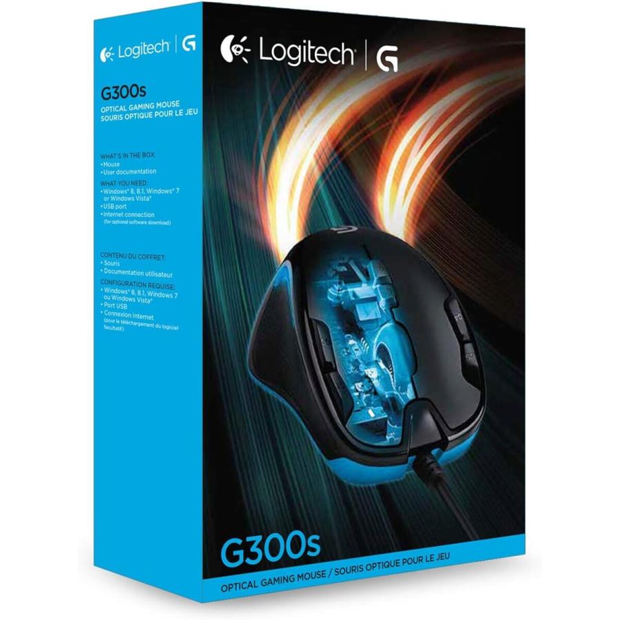 ロジクール Logicool G300s ゲーミング マウス 9個のボタン 有線 ロジテック Logitech ゲーミングマウス G300 輸入品 :logicool-g300s:KKPL ...