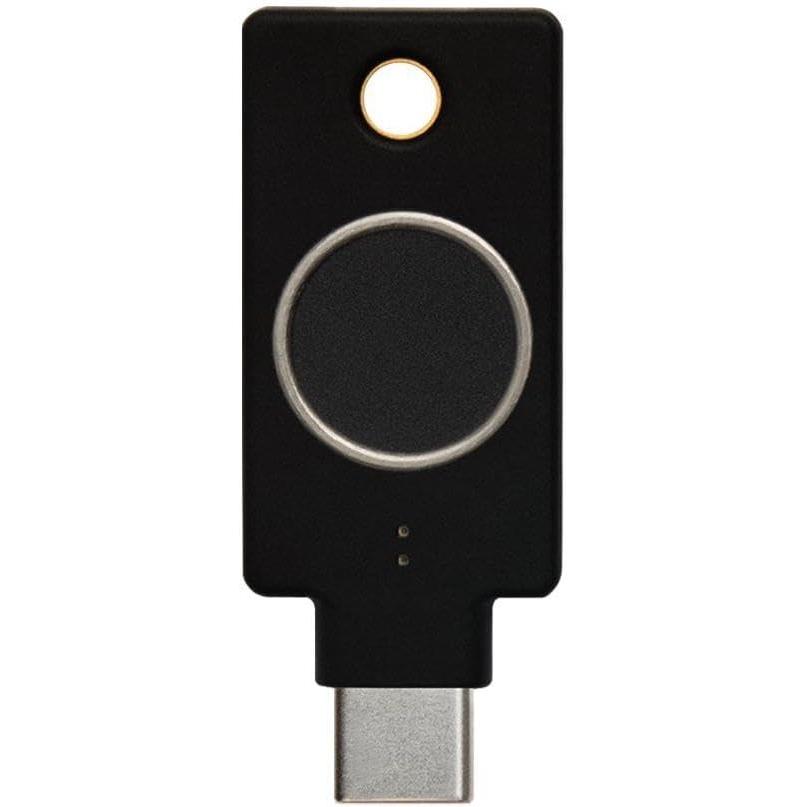 Yubico ユビキー YubiKey C Bio Edition 指紋認証 セキュリティキー 2要素認証キー FIDO U2F FIDO2 ...