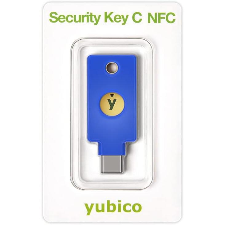 Yubico ユビキー セキュリティキー Y-400 YubiKey C 2要素認証キー USB NFC FIDO U2F FIDO2 C ...
