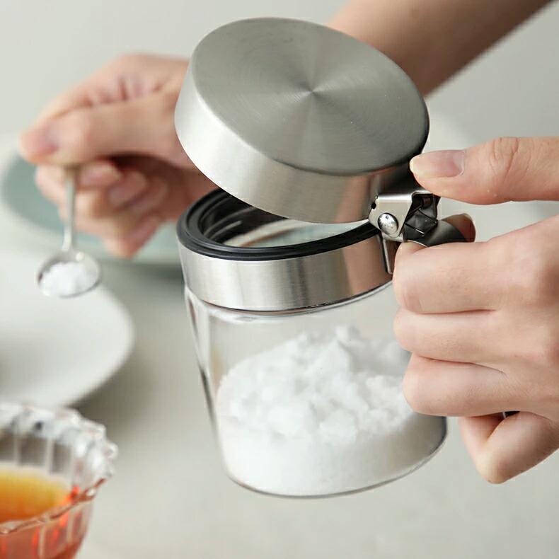 DULTON（ダルトン） スパイスジャー ウィズ スプーン 300ml SUGAR＆SALT刻印あり DULTON R615-737 爆買 : フライパン専門店 鐵兎堂 TETTODO ...
