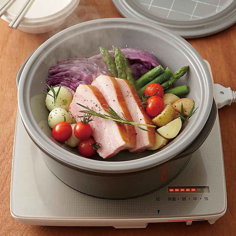 IH対応土鍋 サーマテック クレイポット アラベラ L THERMATEC IH CRAY POT T-769430 : フライパン専門店 鐵 ...
