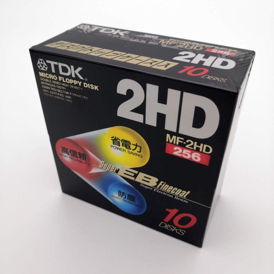 TDK 3.5インチ フロッピーディスク 日本製 2HD-256フォーマット済 プラスチックケース入 10枚 MF2HD-256X10P : フィロソフィー - 通販 - Yahoo!ショッピング