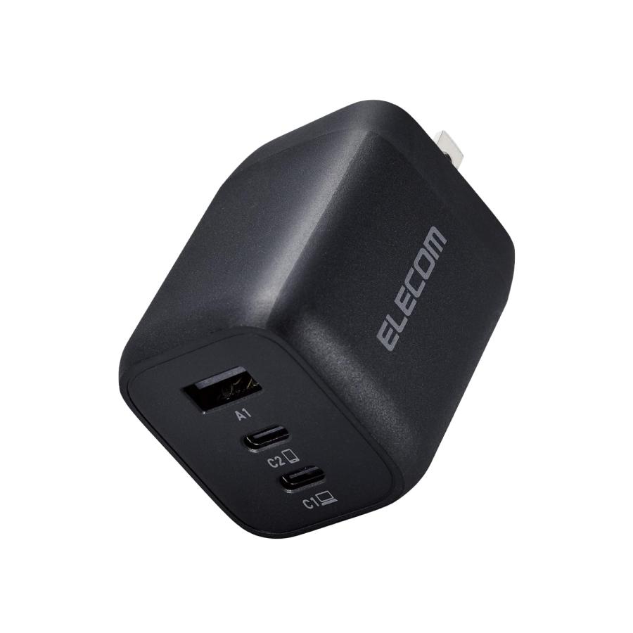 ELECOM エレコム 充電器 65W USB PD対応 3ポート Type-C USB-A 【 iPhone 16 15 14 iPad Macbook Air : フィロソフィー - 通販 ...