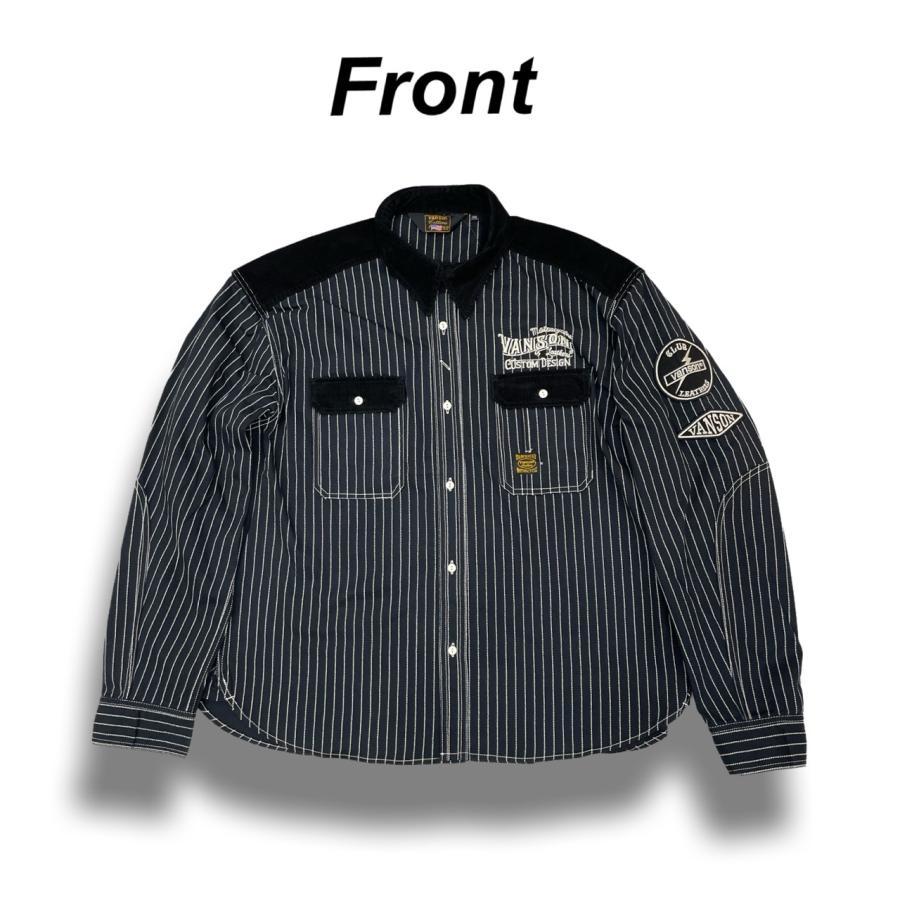 VANSON 4L VANSON バンソン 長袖 シャツ パープルヘブン 別注 XXXL 大きいサイズ NVSL-2204 : パープルヘブン仙台オンライン - 通販 - Yahoo!ショッピング