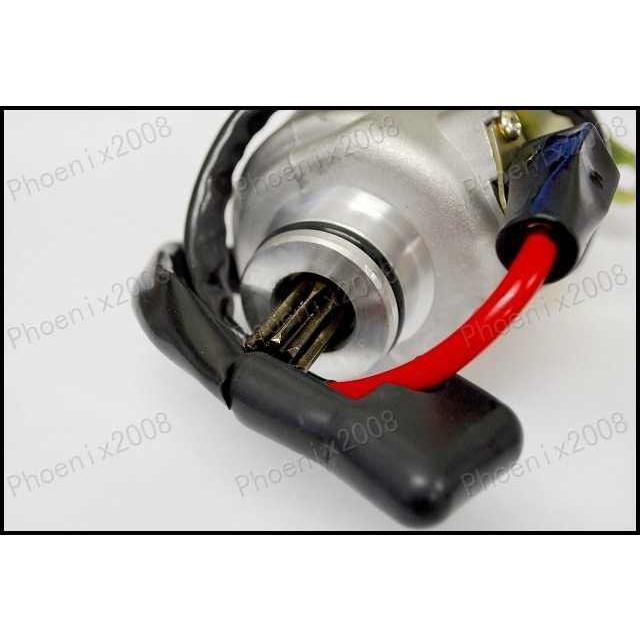 CKカスタム MJ ズーマ トライク マジェスティ GY6 125cc 150cc 170cc 200cc エンジン用 セルモーター 汎用 ...