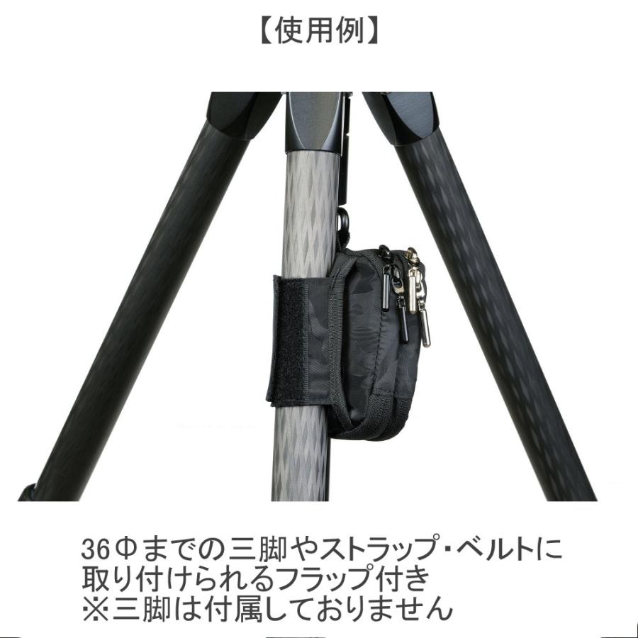 ケンコー・トキナー メール便発送・全国送料無料 Kenko ケンコー LUCE ルーチェ フィルターケース4 ブラックカモフラージュ AOC ...