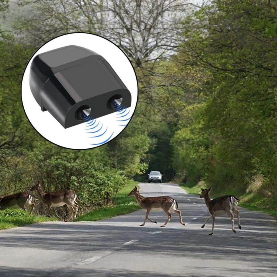 サムコス 鹿笛 車用 6個セット トラック 車用プラスチック鹿ホイッスル 動物警告笛 動物アラート 警報道路安全ホーン装置 デュアル構造 鹿の警告ホ :20240511-2a3l3 ...