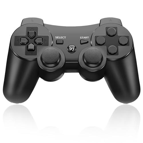 PS3 コントローラー ワイヤレスコントローラー Bluetooth ワイヤレス ゲームパッド USB ケーブル 振動機能 充電式 アシスト : ホタルブクロphysalis - 通販 ...