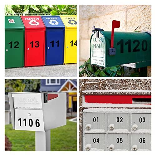 nalaina シール 数字 PVC製 防水 大きい 番号シール 10シート 【30×68mm/片】 大文字 ステッカー ラベル 耐候性 屋外 : ホタルブクロphysalis - 通販 ...