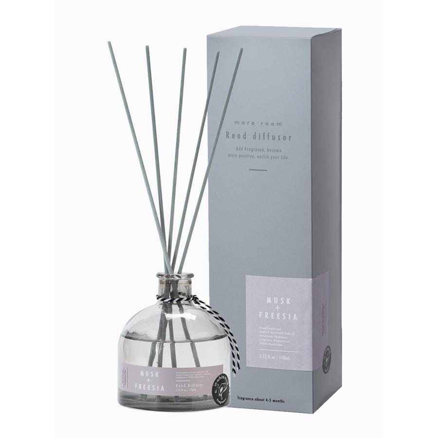 モアルーム ディフューザー ムスク フリージア 約4ヶ月分 170mL ルームフレグランス アロマディフューザー スティック 芳香剤 部屋用 誕生日 : ホタルブクロphysalis - 通販 ...