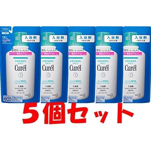 花王キュレル 入浴剤 つめかえ用 360ml ×5個セット : 20241006132016-00723 : Piace Yahoo!店 - 通販 - Yahoo!ショッピング