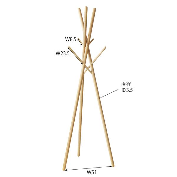 ハンガー HNG-551 ブラウン : ngk212316 : ぴか曽 ヤフーショップ - 通販 - Yahoo!ショッピング