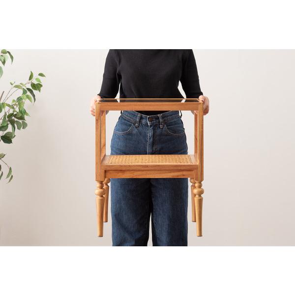 サイドテーブル SDT-511 ナチュラル : ぴか曽 ヤフーショップ - 通販 - Yahoo!ショッピング