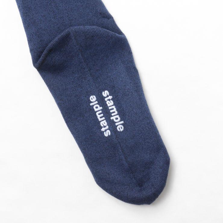 STAMPLE スタンプル 2足組 ニーハイソックス オーバーニー セット 靴下 無地 カラー 72643 19cm 20cm 21cm 22cm 23cm 24cm 2枚セット 子供 女の子 ...