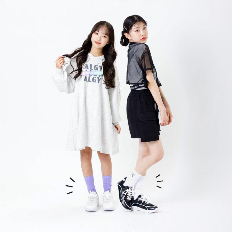 algy ALGY ルーズソックス カラールーズソックス ロゴ 靴下 アルジー 19cm 20cm 21cm 22cm 23cm 24cm alg-sox2 子供 女の子 : ベビー&子供服 ...