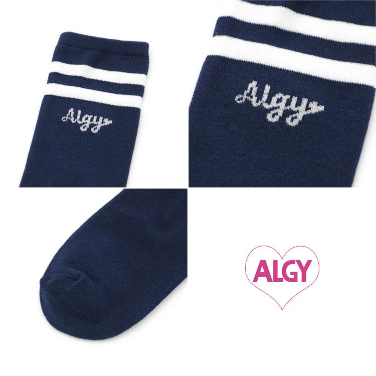 algy ALGY ルーズソックス カラールーズソックス ロゴ 靴下 アルジー 19cm 20cm 21cm 22cm 23cm 24cm alg-sox2 子供 女の子 : ベビー&子供服 ...