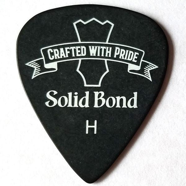 Solid Bond ピック PD2-BKH ティアドロップ ブラック ヘヴィー : ピック商店 - 通販 - Yahoo!ショッピング
