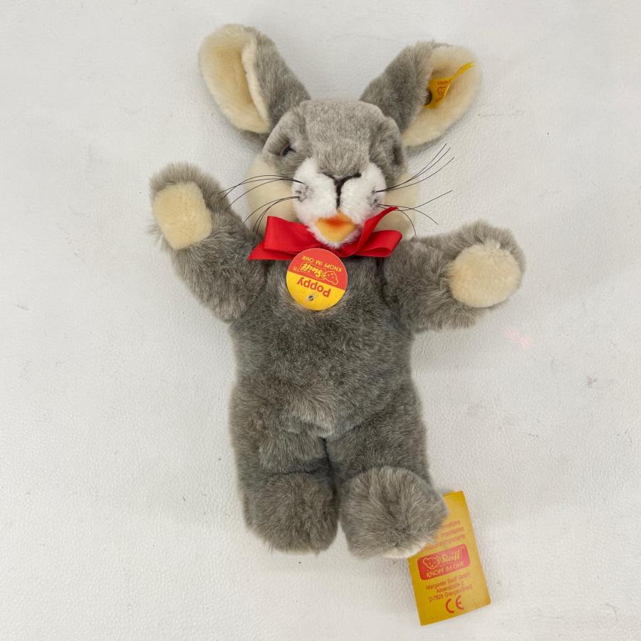 【ビンテージ】 Steiff シュタイフ ヌイグルミ うさぎ Poppy ヴィンテージ タグ付き 中古 リユース USED 2003 ...