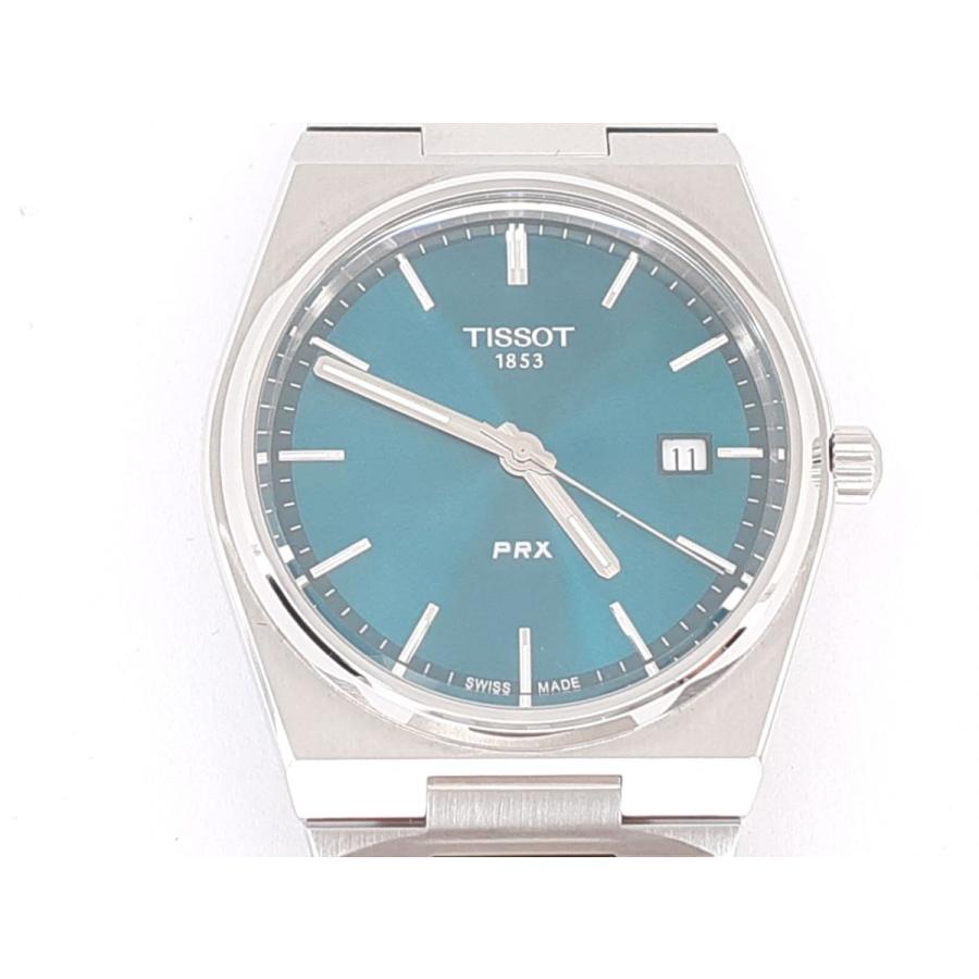 保証付 ティソ T-クラシック PRX T137410A クォーツ メンズ 腕時計 コマ不足 腕回り約15.5cm TISSOT 3105 ...